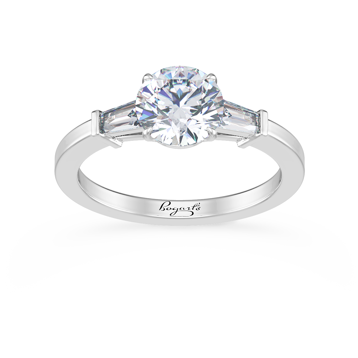 Build Your Own Tapered Baguette Engagement Ring — Bogart's Jewellers